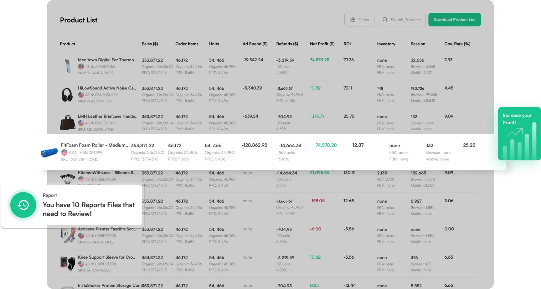 Seller Metrix | Amazon Analytics Tool for Sellers